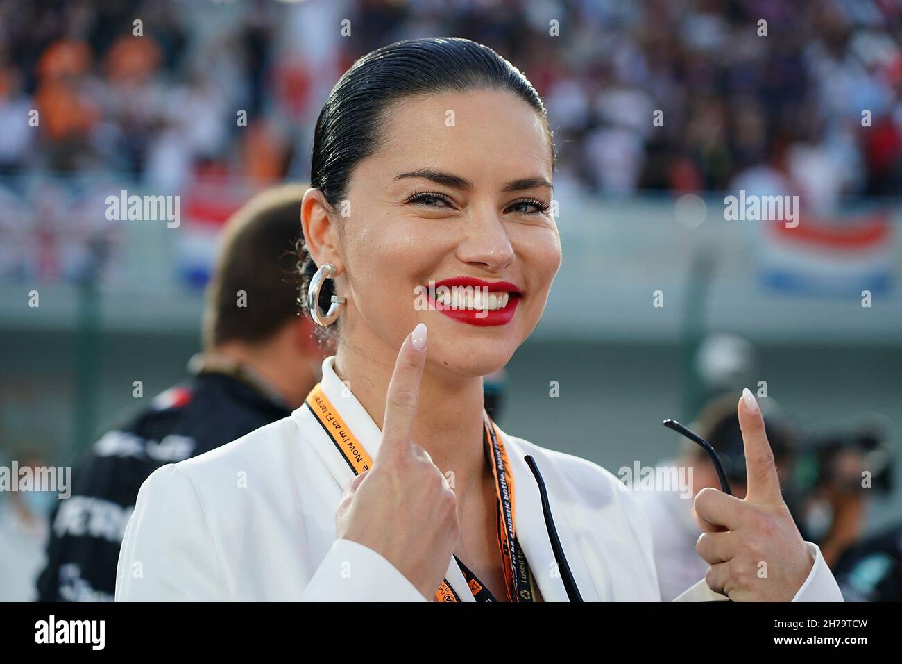 Lusail, Qatar. 21st Nov, 2021. Motorsport, Formula 1 World Championship, Qatar Grand Prix: Model ...