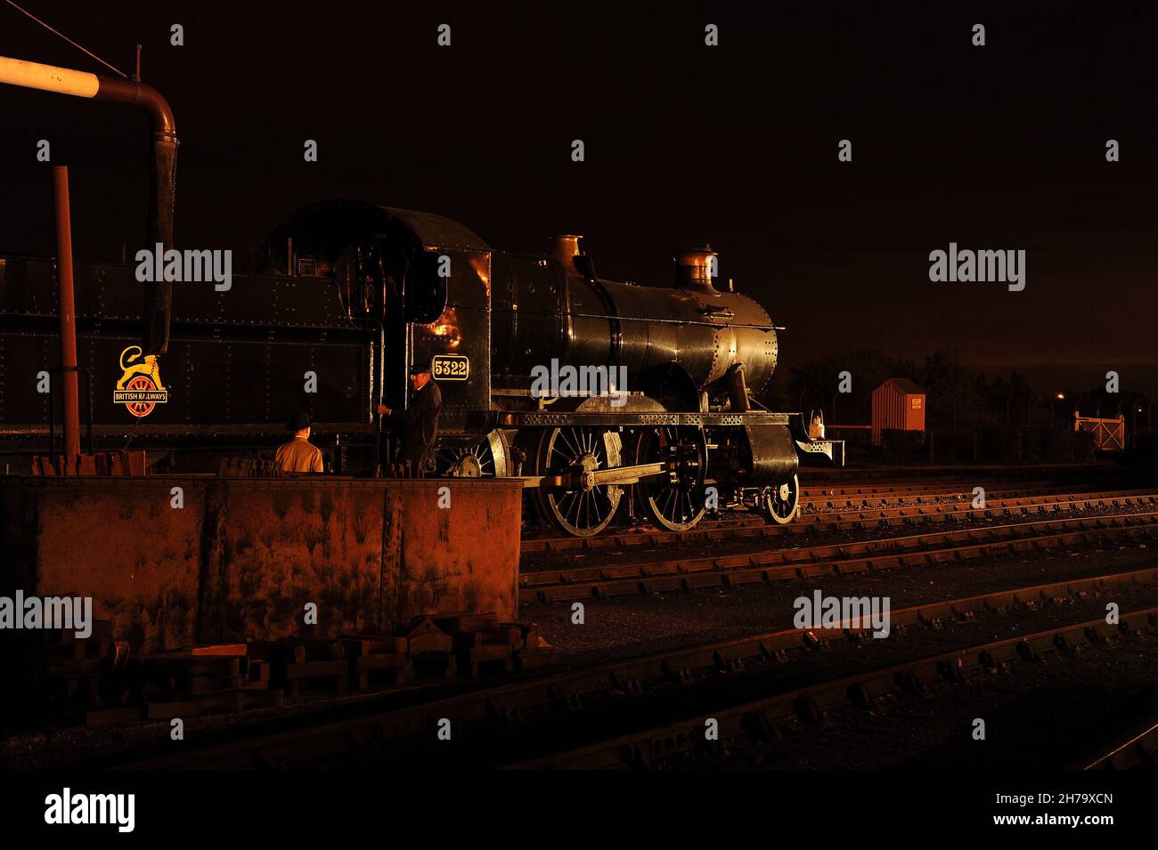 "5322" on shed at Didcot Stock Photo - Alamy