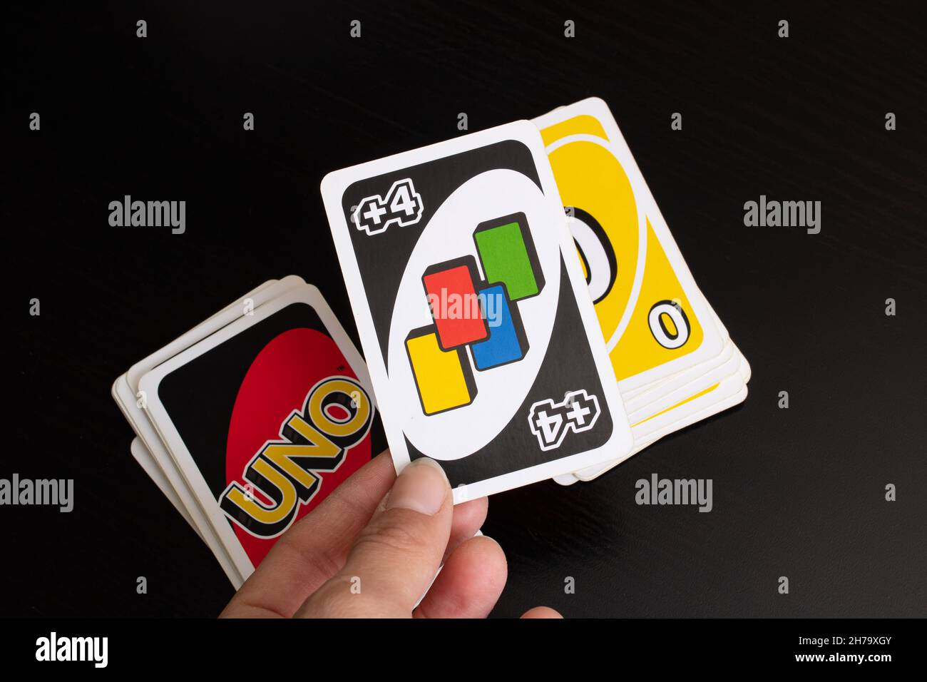 Uno card hi-res stock photography and images - Alamy
