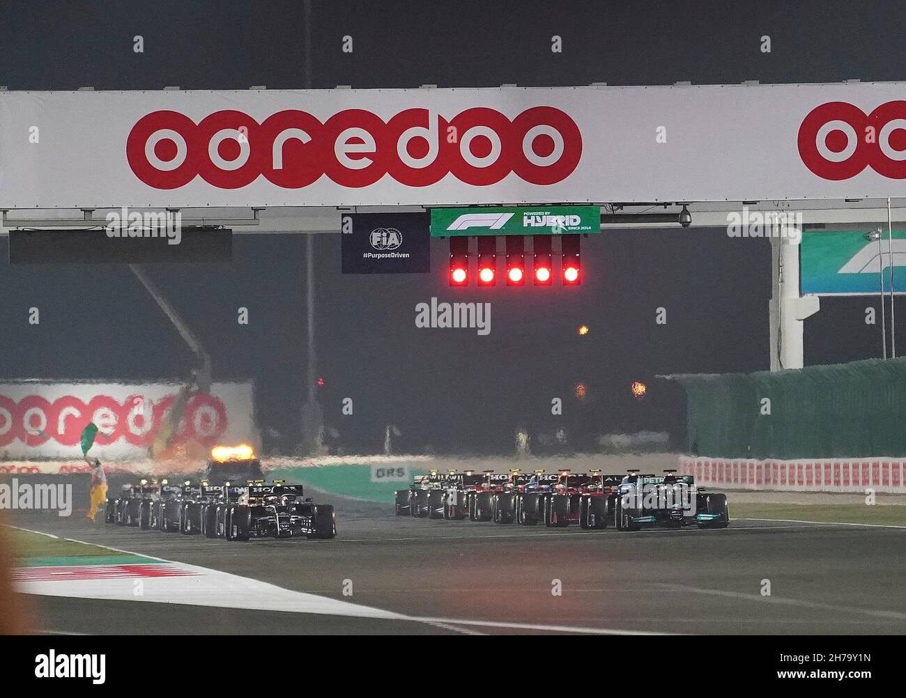 Doha, Katar. 21st Nov, 2021. 21.11.2021, Losail International Circuit ...
