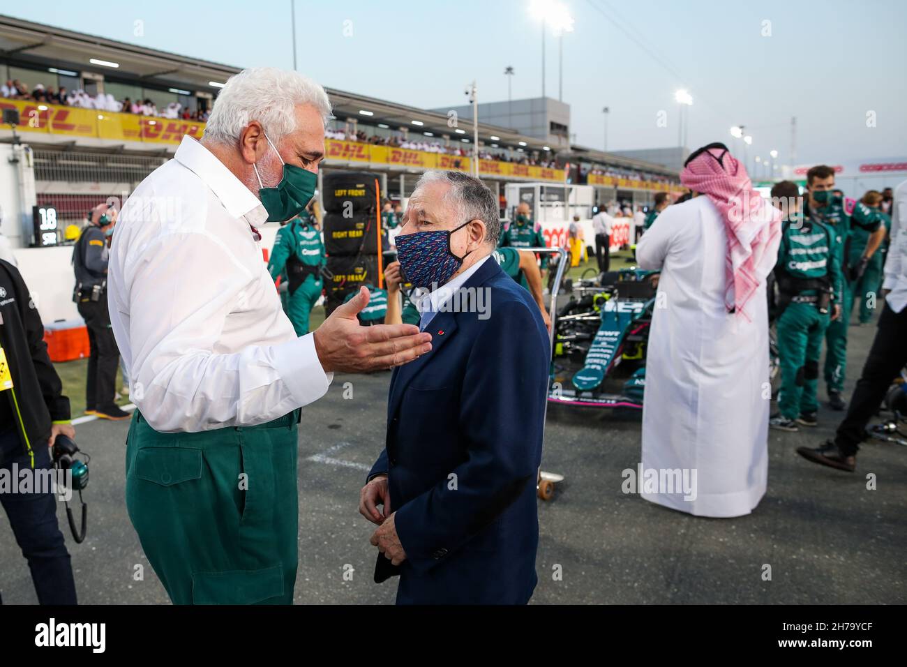 TODT Jean (fra), FIA President, portrait starting grid with STROLL ...