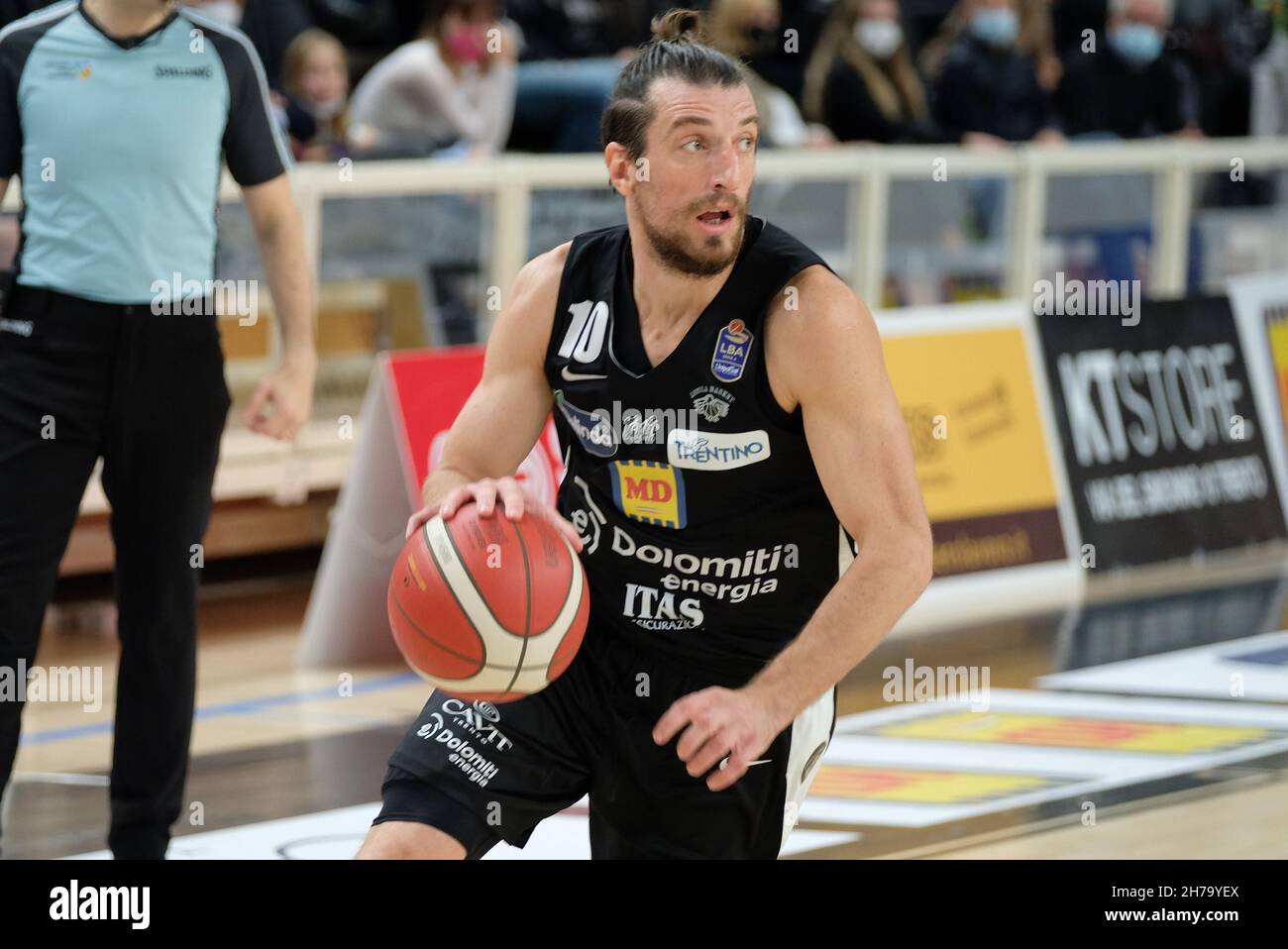 BLM Group Arena, Trento, Italy, November 21, 2021, Toto Forray - Aquila ...