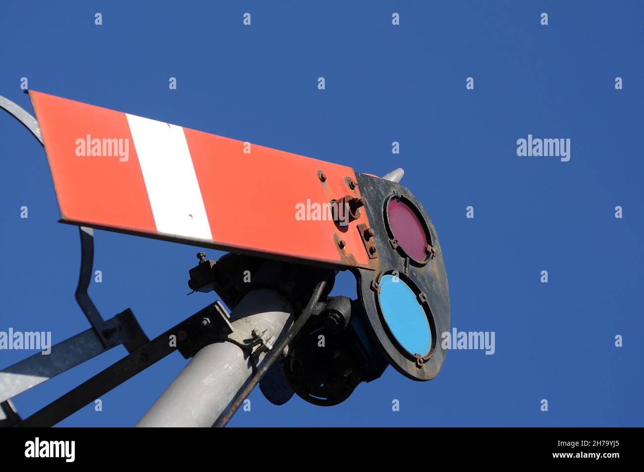 Semaphore signal hi-res stock photography and images - Alamy