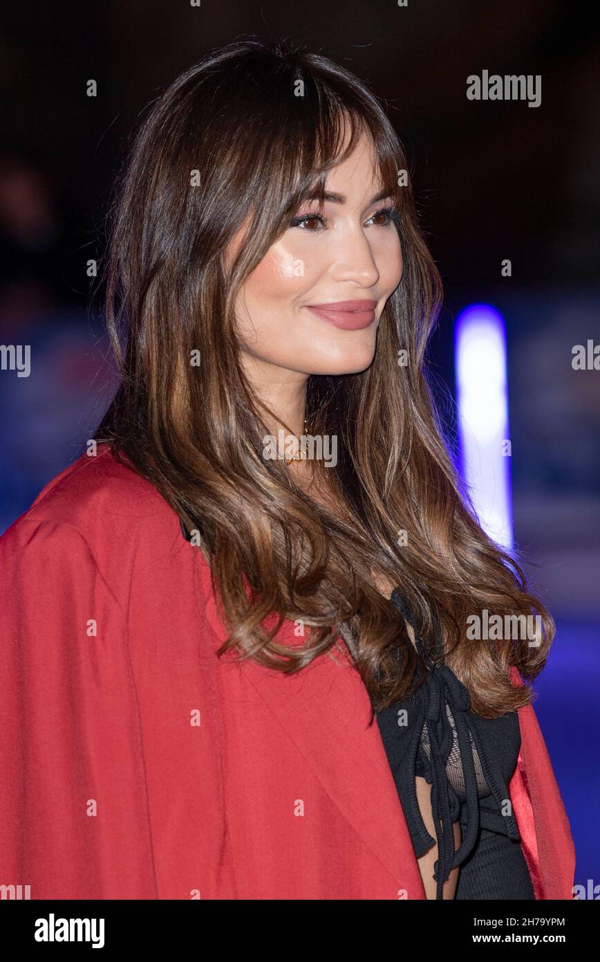 LONDON, ENGLAND - NOVEMBER 15: Megan Rose Lane attends the UK Premiere ...