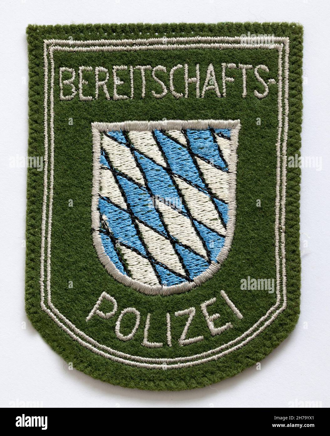German Bereitschafts Polizei Police Badge Patch Stock Photo - Alamy