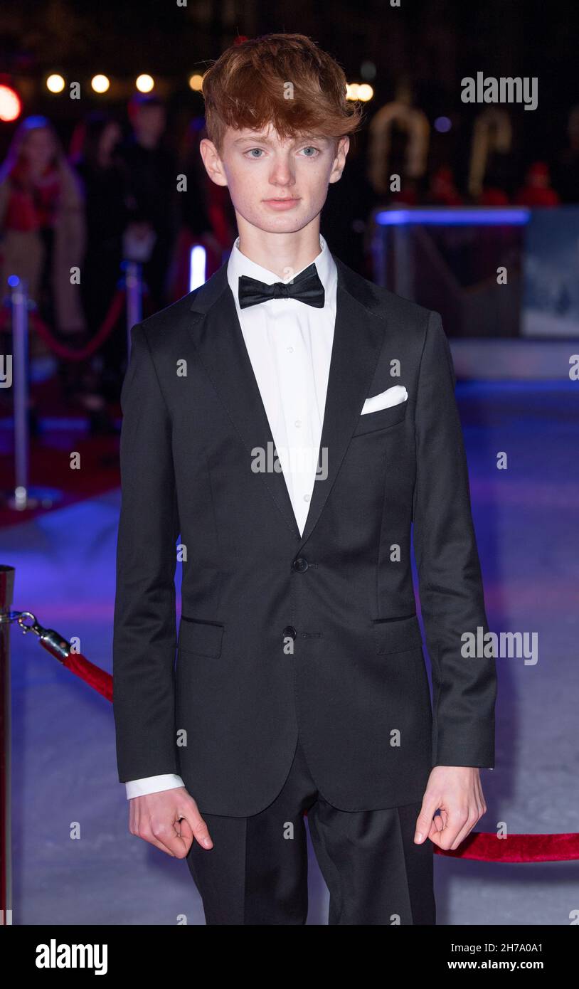 LONDON, ENGLAND - NOVEMBER 15: Henry Lawfull attends the UK Premiere of ...