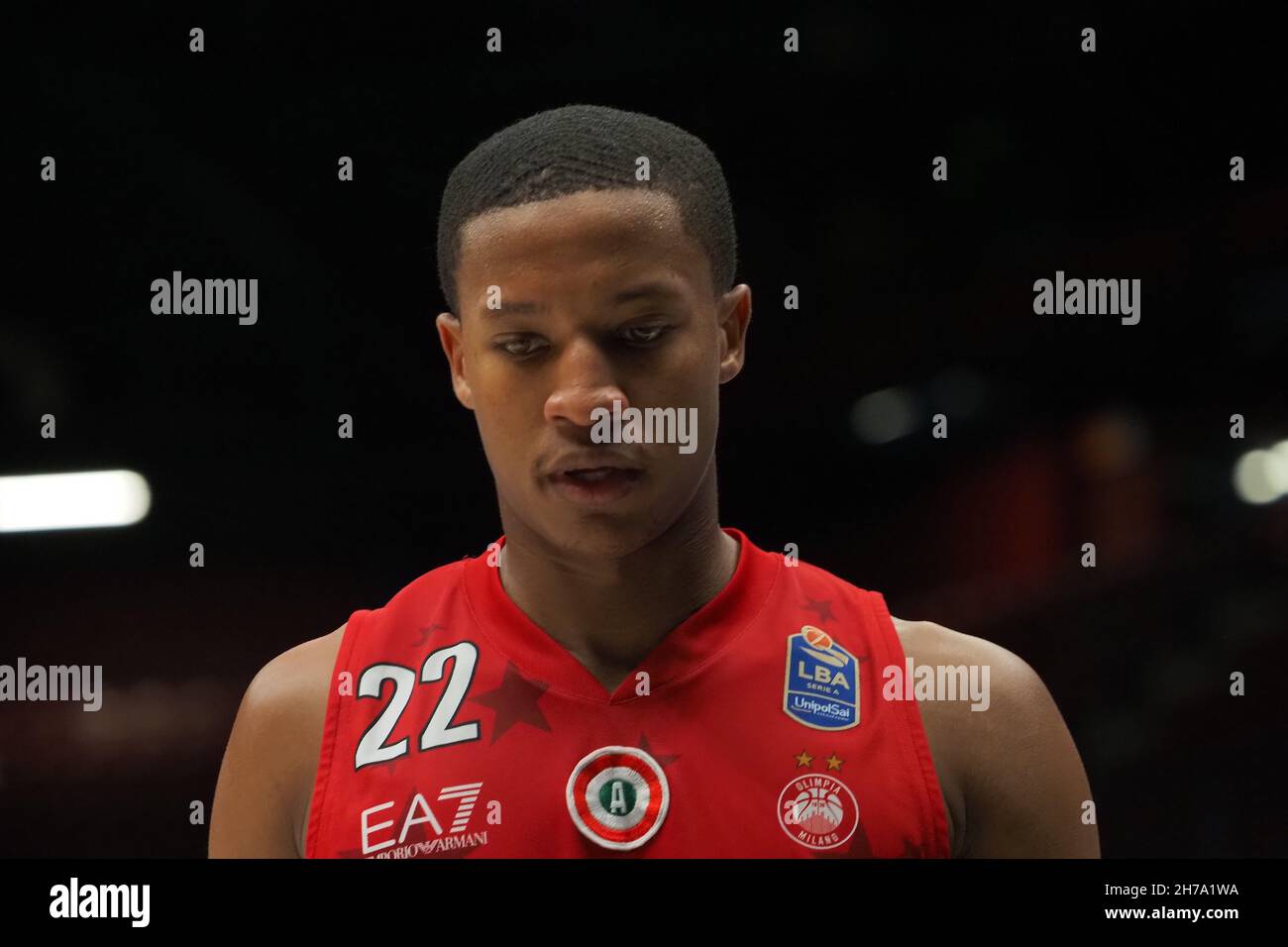 Mediolanum Forum, Milan, Italy, November 21, 2021, Devon Hall (AX ...