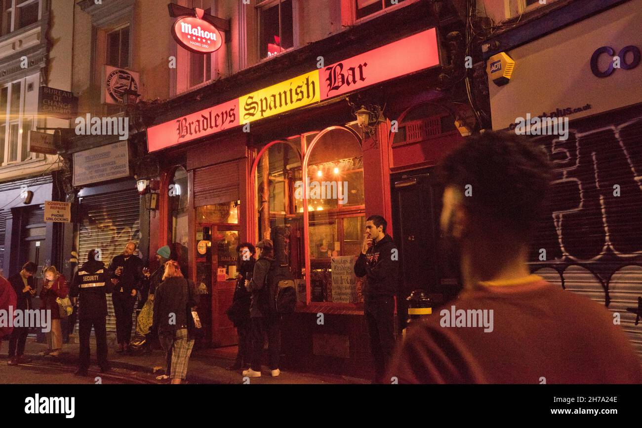 People enjoying nightlife in the West End and Soho,London,England,UK ...