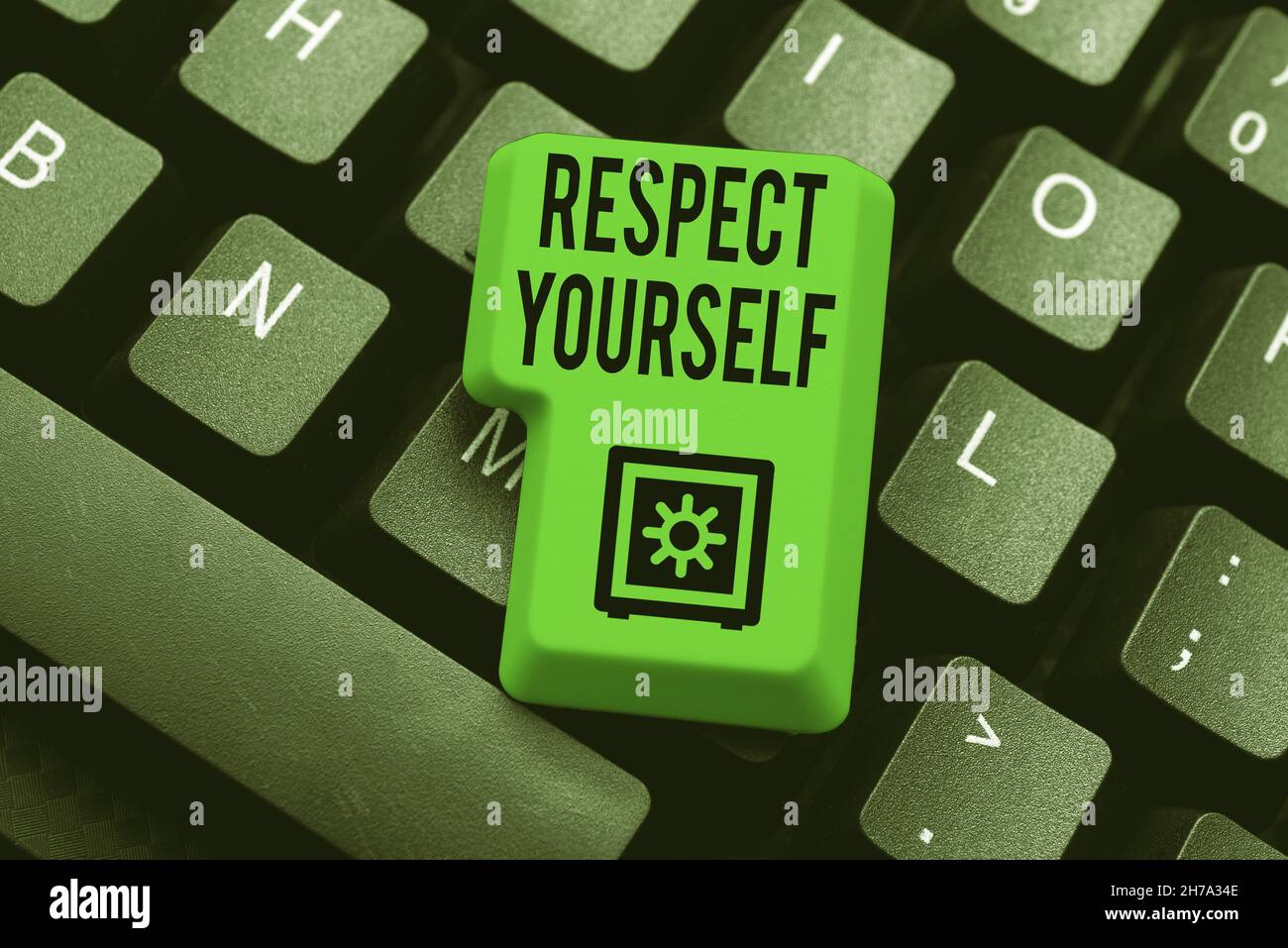 Conceptual display Respect Yourself. Word Written on believing that you ...