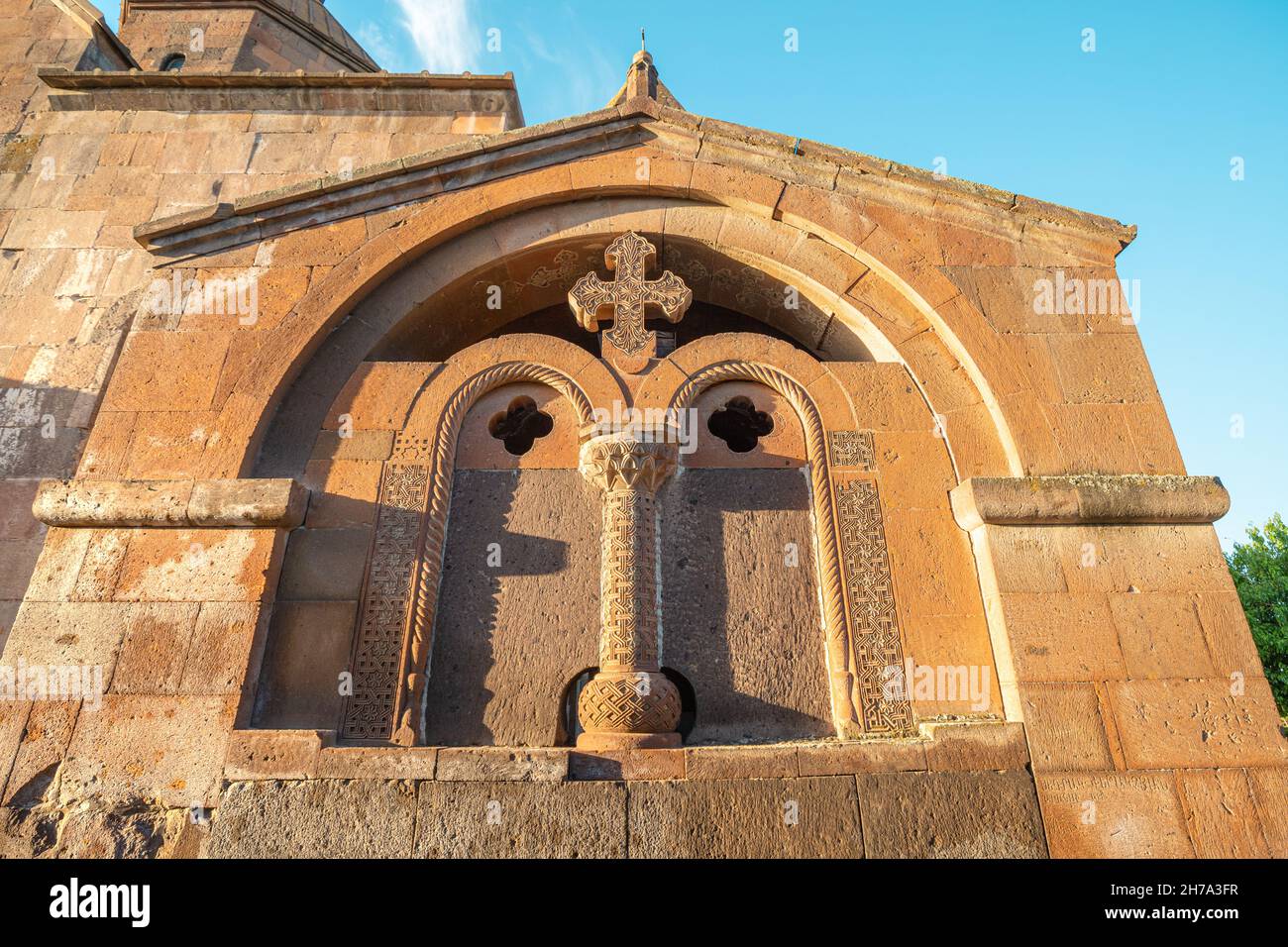 Church of Saint Gayane, a famous Armenian martyr. A popular place of ...