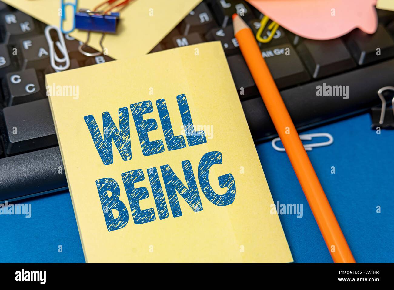 Sign displaying Well Being. Business concept A good or satisfactory ...