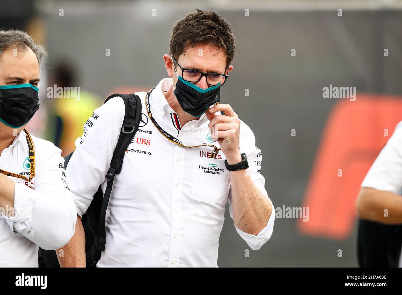 Doha, Qatar. 20th Nov, 2021. Andrew Shovlin (GBR, Mercedes-AMG Petronas ...