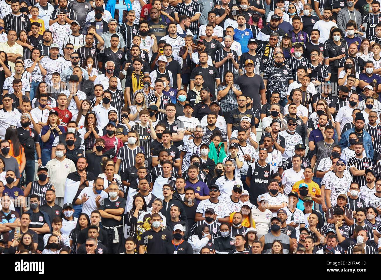 SP - Sao Paulo - 11/21/2021 - BRAZILIAN A 2021, CORINTHIANS X SANTOS ...
