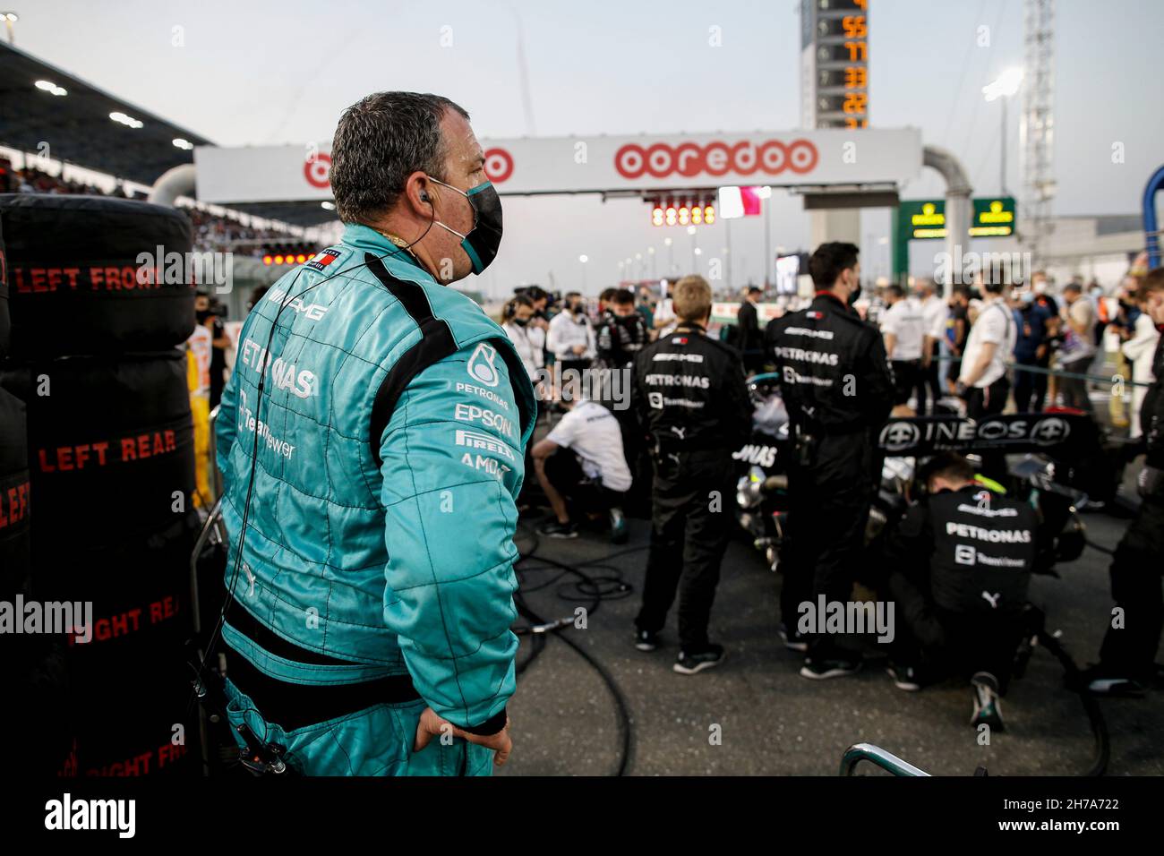 Doha, Qatar. 21st Nov, 2021. Mercedes-AMG Petronas F1 Team, F1 Grand ...