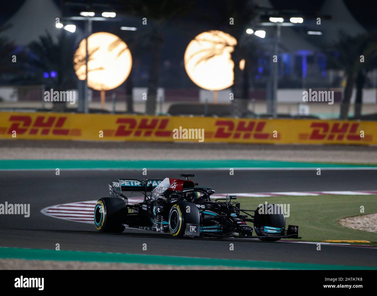 Doha, Qatar. 21st Nov, 2021. # 44 Lewis Hamilton (GBR, Mercedes-AMG ...