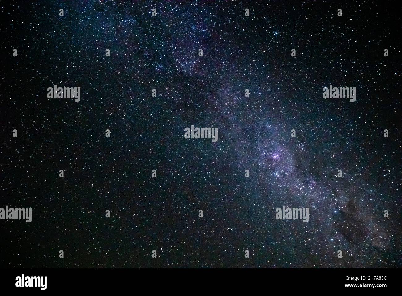 The starry night with galaxy dust Stock Photo - Alamy