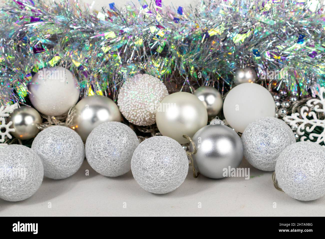 Silver balls hi-res stock photography and images - Alamy