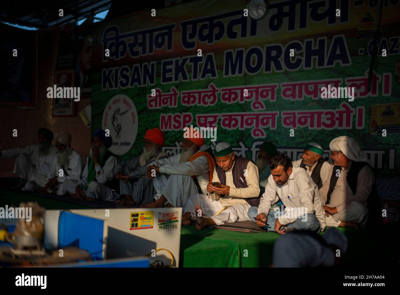 Delhi ghazipur border hi-res stock photography and images - Alamy