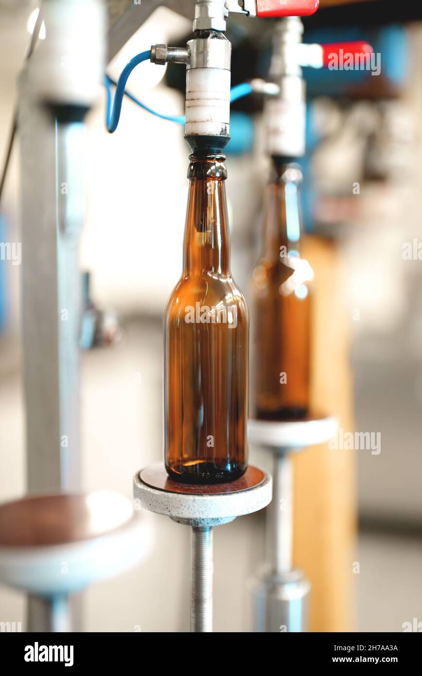 Industrial process producing beer hi-res stock photography and images ...