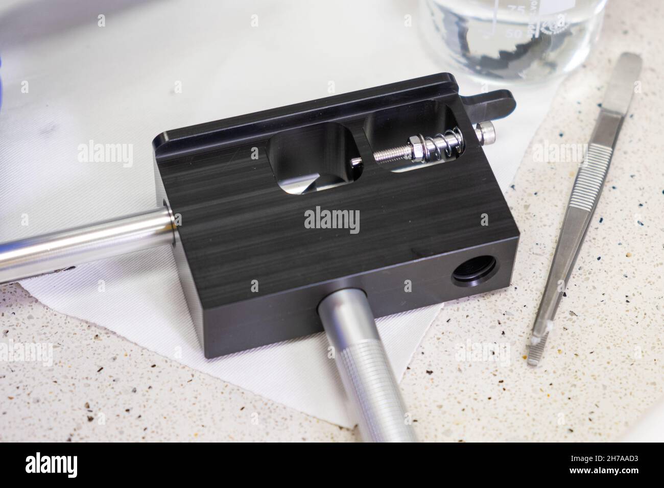 Checking the condition of nebulizer needle from LC MS qTOF system using ...