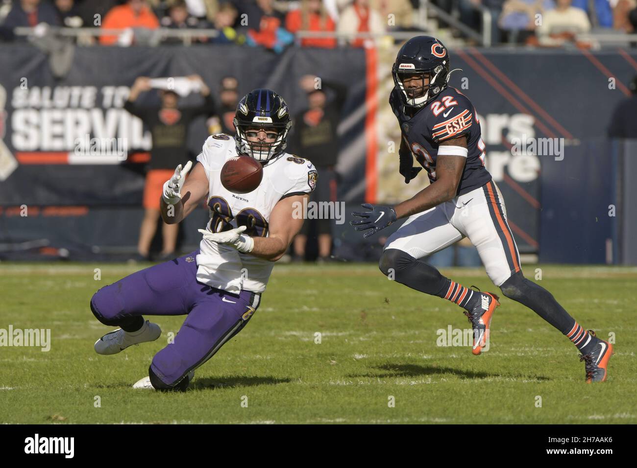 Baltimore ravens tight end mark andrews 89 hi-res stock photography and ...