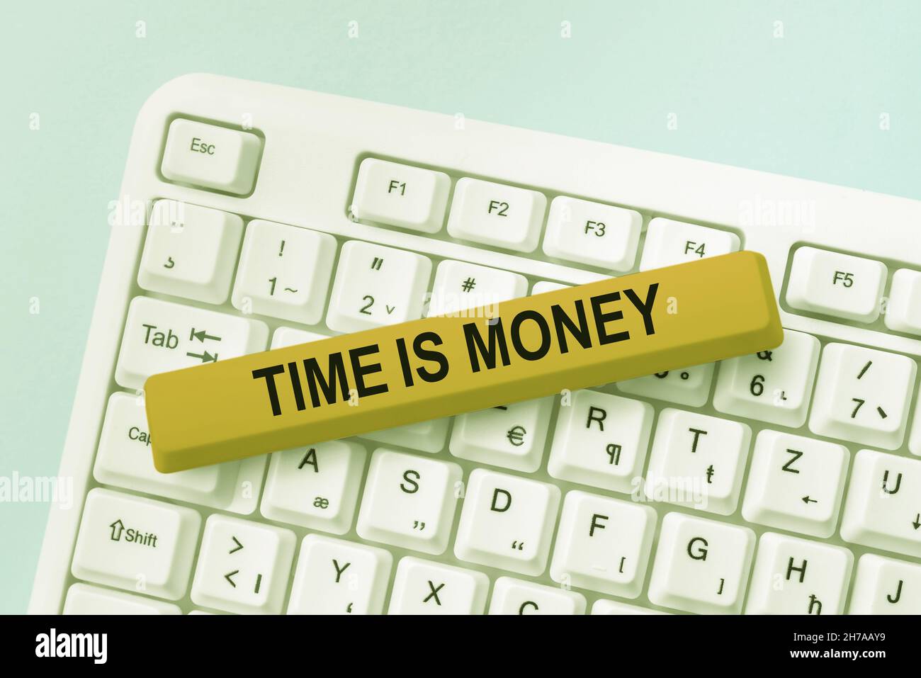 Text sign showing Time Is Money. Concept meaning to do things as ...