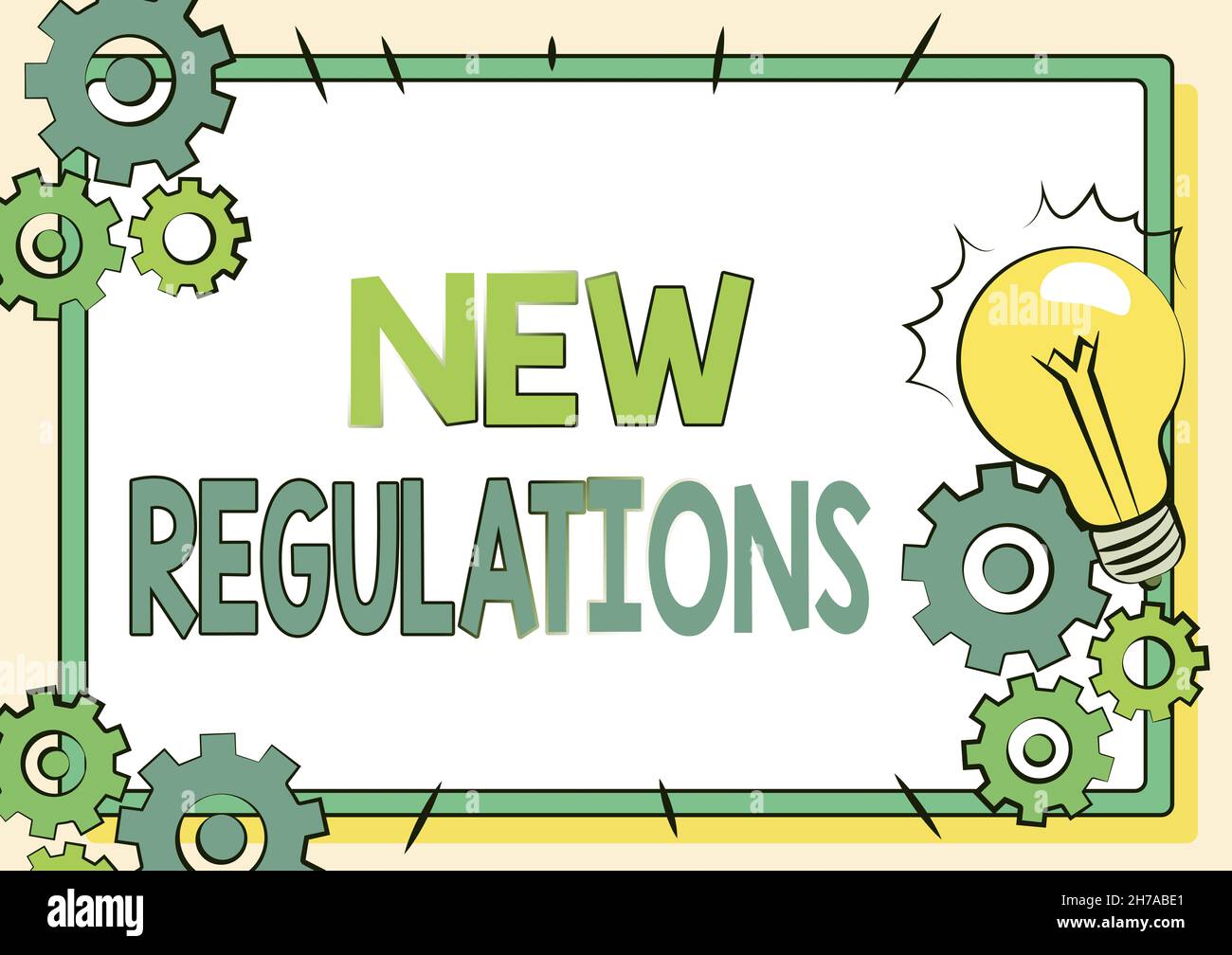 Inspiration showing sign New Regulations. Business concept rules made ...