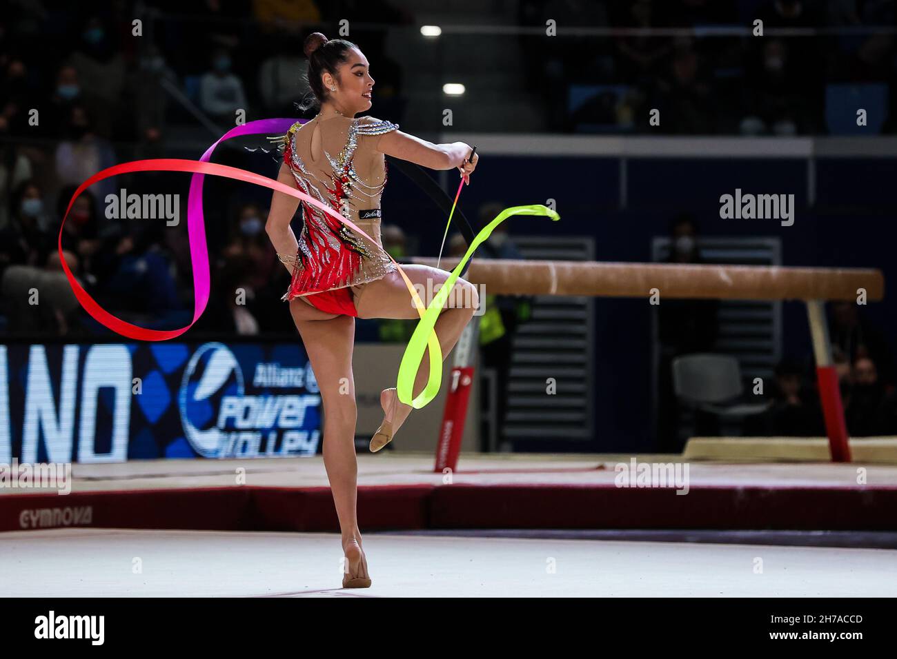 Alexandra Agiurgiuculese of RG Italy Team during the Gymnastics Grand ...