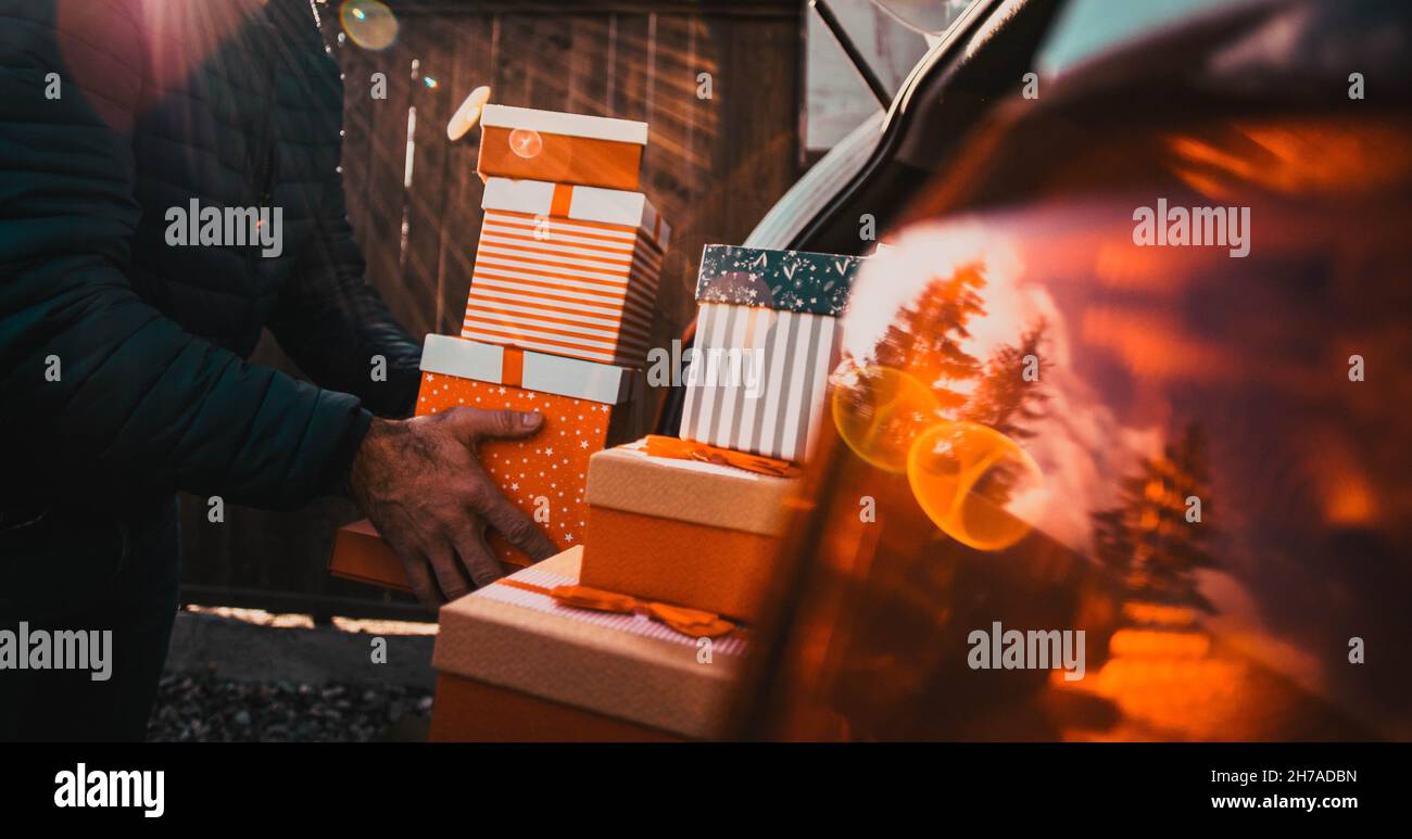 Bearded man shipping transport hi-res stock photography and images - Alamy