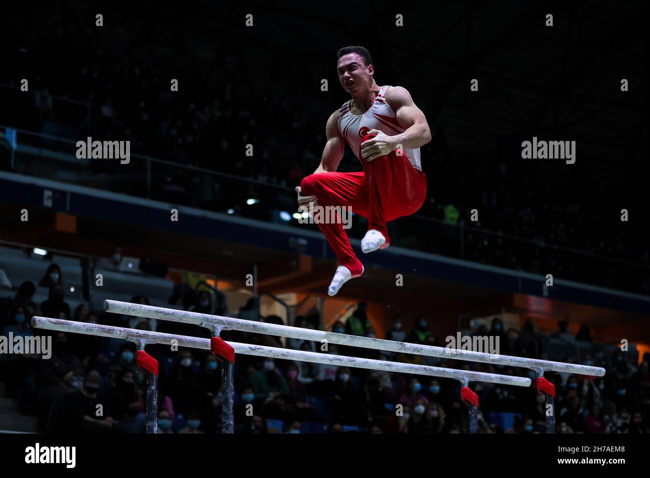 Ahmet Onder of GAM Turkey Team during the Gymnastics Grand Prix 2021 at ...