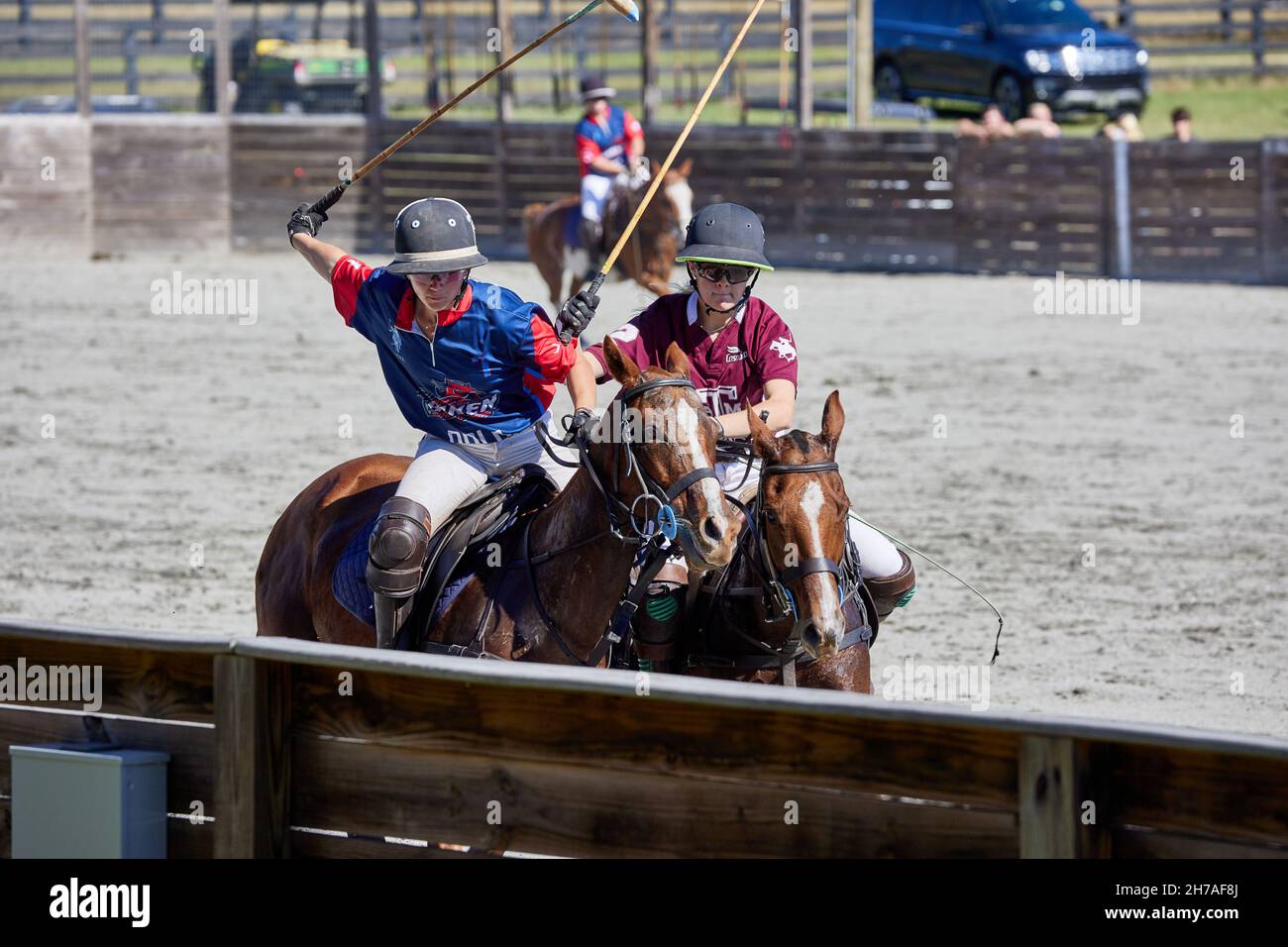 AIKEN, UNITED STATES - Nov 01, 2021: The USCA Women's Polo team vs ...