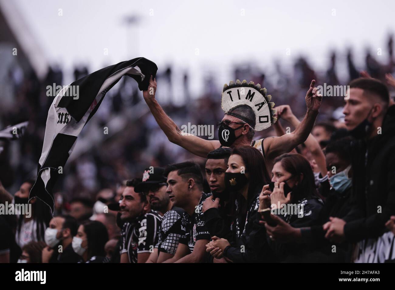SP - Sao Paulo - 11/21/2021 - BRAZILIAN A 2021, CORINTHIANS X SANTOS ...