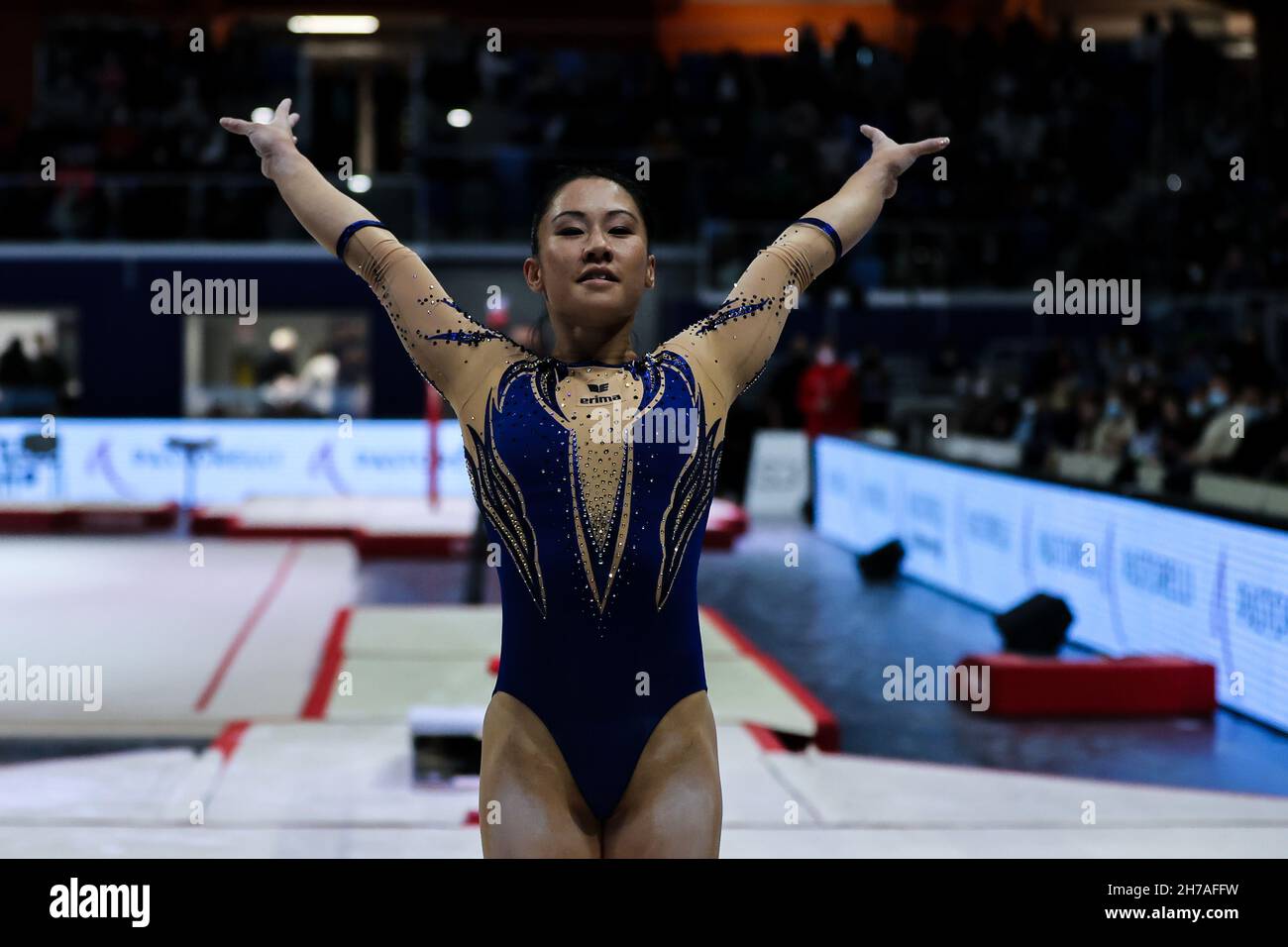 Kim Bui of GAF Germany Team during the Gymnastics Grand Prix 2021 at ...