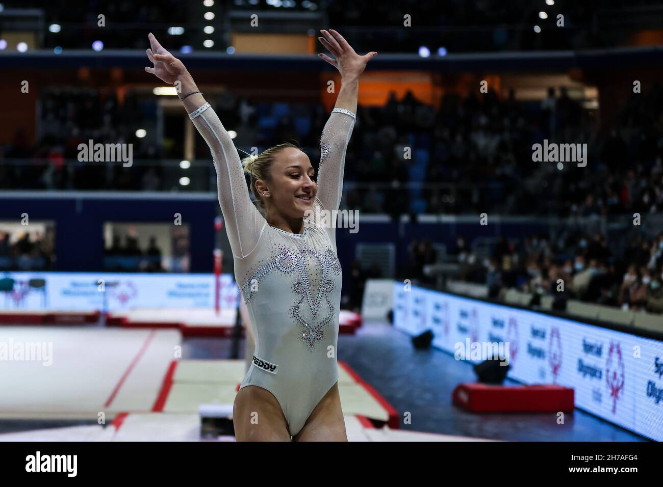 Martina Maggio of GAF Italy Team during the Gymnastics Grand Prix 2021 ...