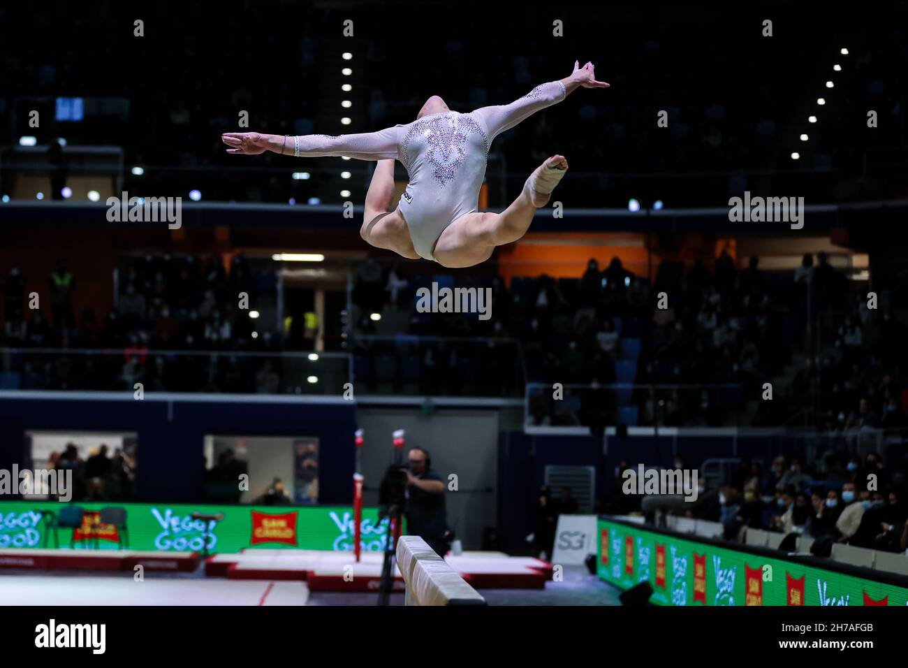 Martina Maggio of GAF Italy Team during the Gymnastics Grand Prix 2021 ...