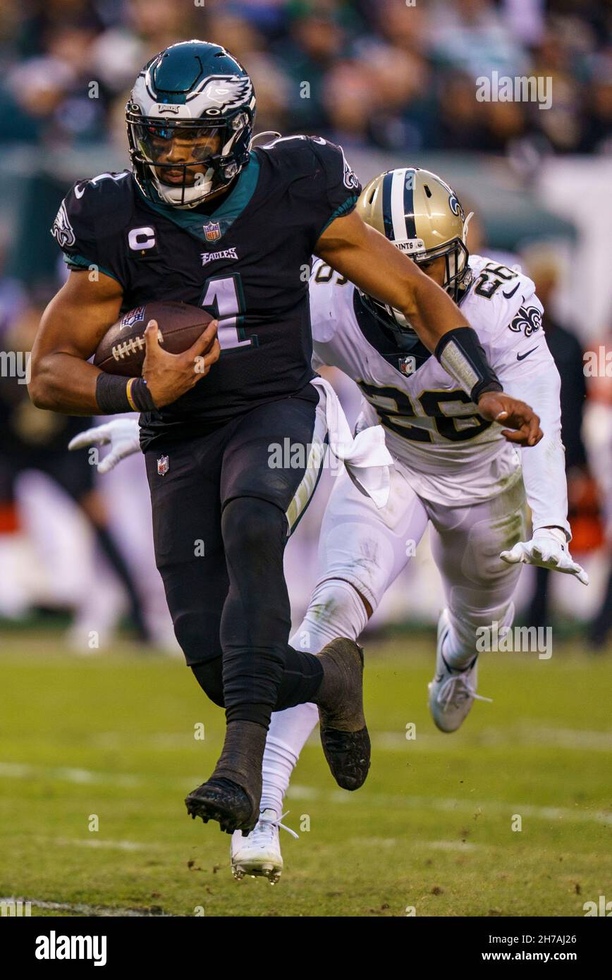 Philadelphia, Pennsylvania, USA. 21st Nov, 2021. Philadelphia Eagles ...