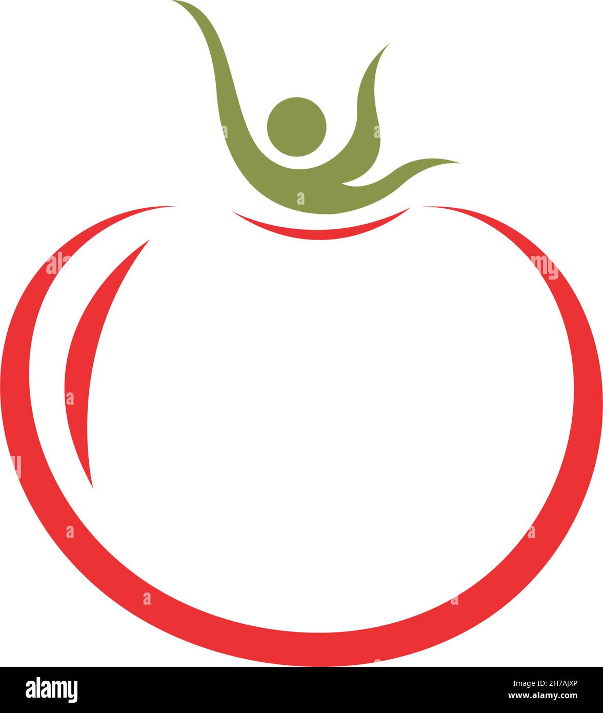 Tomato icon logo design vector illustration template Stock Vector Image ...