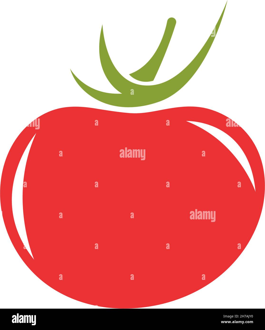 Tomato icon logo design vector illustration template Stock Vector Image ...