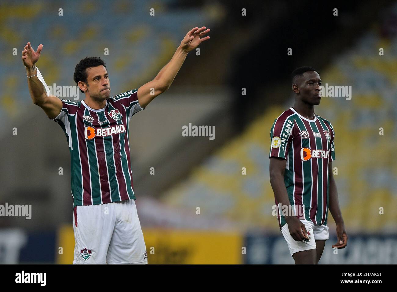 RJ - Rio de Janeiro - 11/21/2021 - BRASILEIRO TO 2021. FLUMINENSE X ...