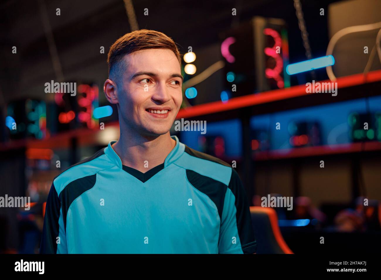 Gamer handsome hi-res stock photography and images - Alamy