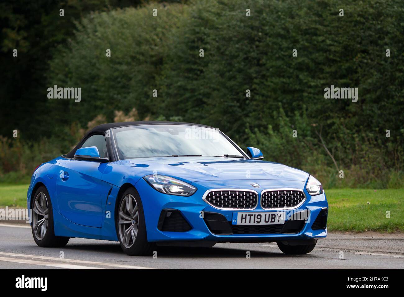 2019 blue BMW Stock Photo - Alamy