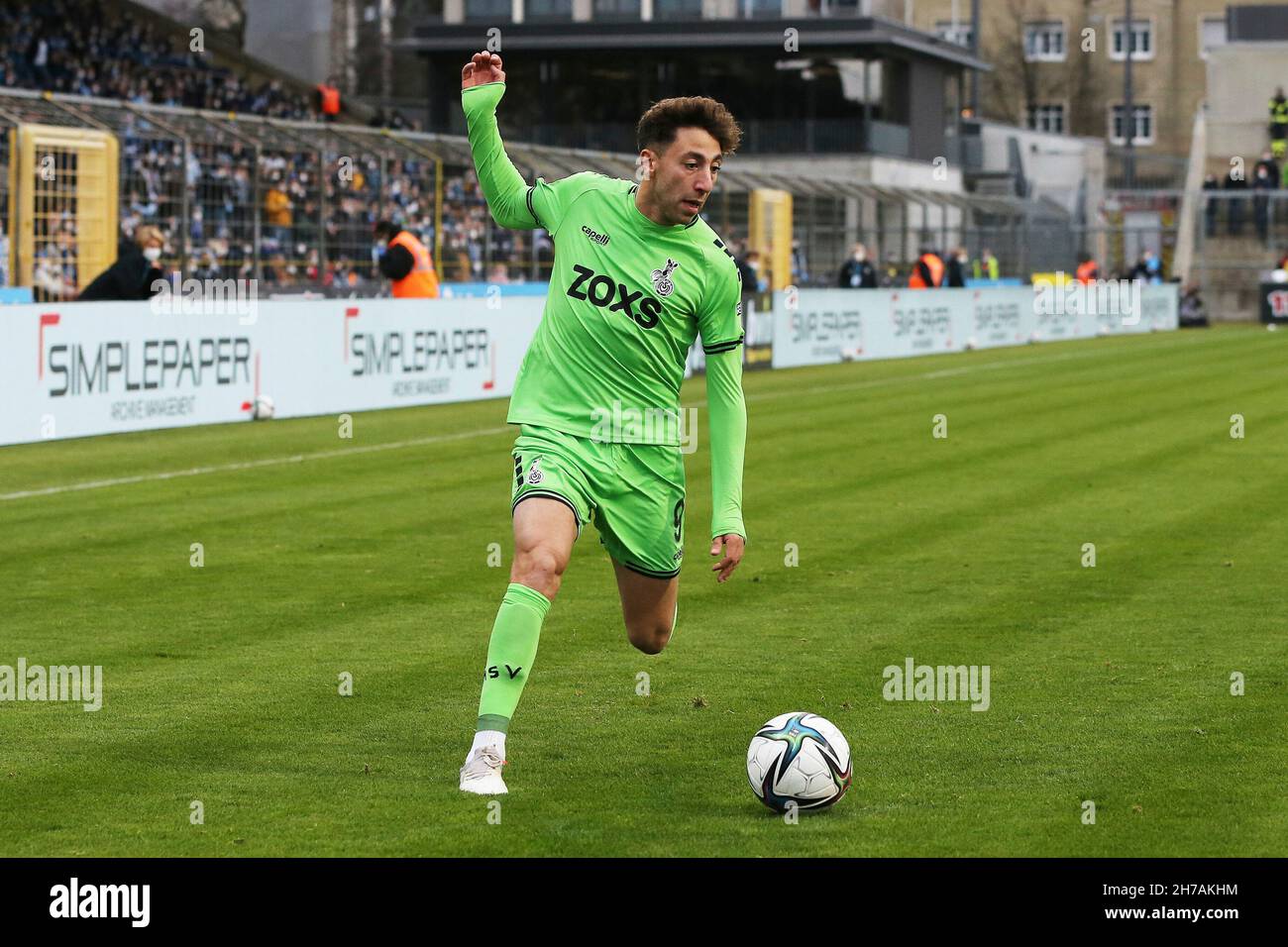 firo: Football: Football: 11/20/2021 3rd Bundesliga, season 2021/2022 ...