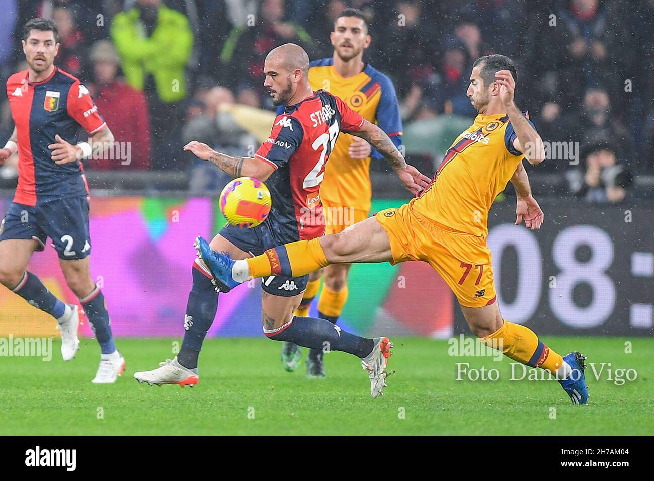 Luigi Ferraris stadium, Genova, Italy, November 21, 2021, Stefano ...
