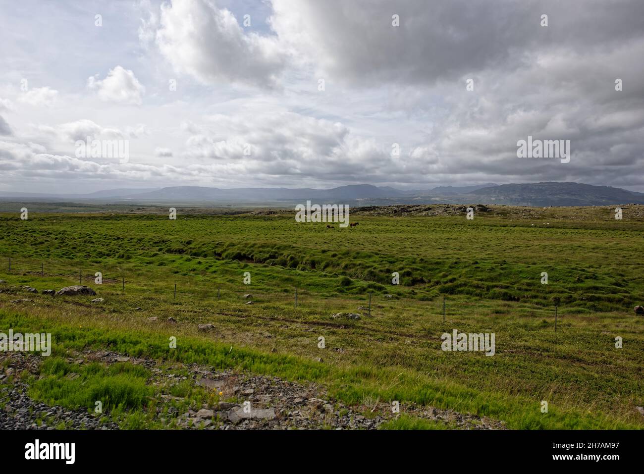 Kirkjufellsös.Sprengisandur is a highland plateau in Iceland, defined ...