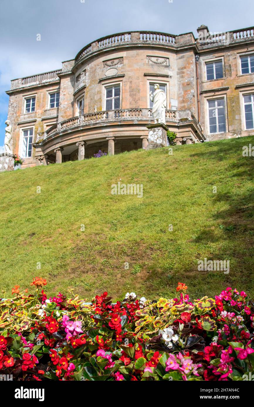 THe front of The Haining House, Selkirk Stock Photo - Alamy