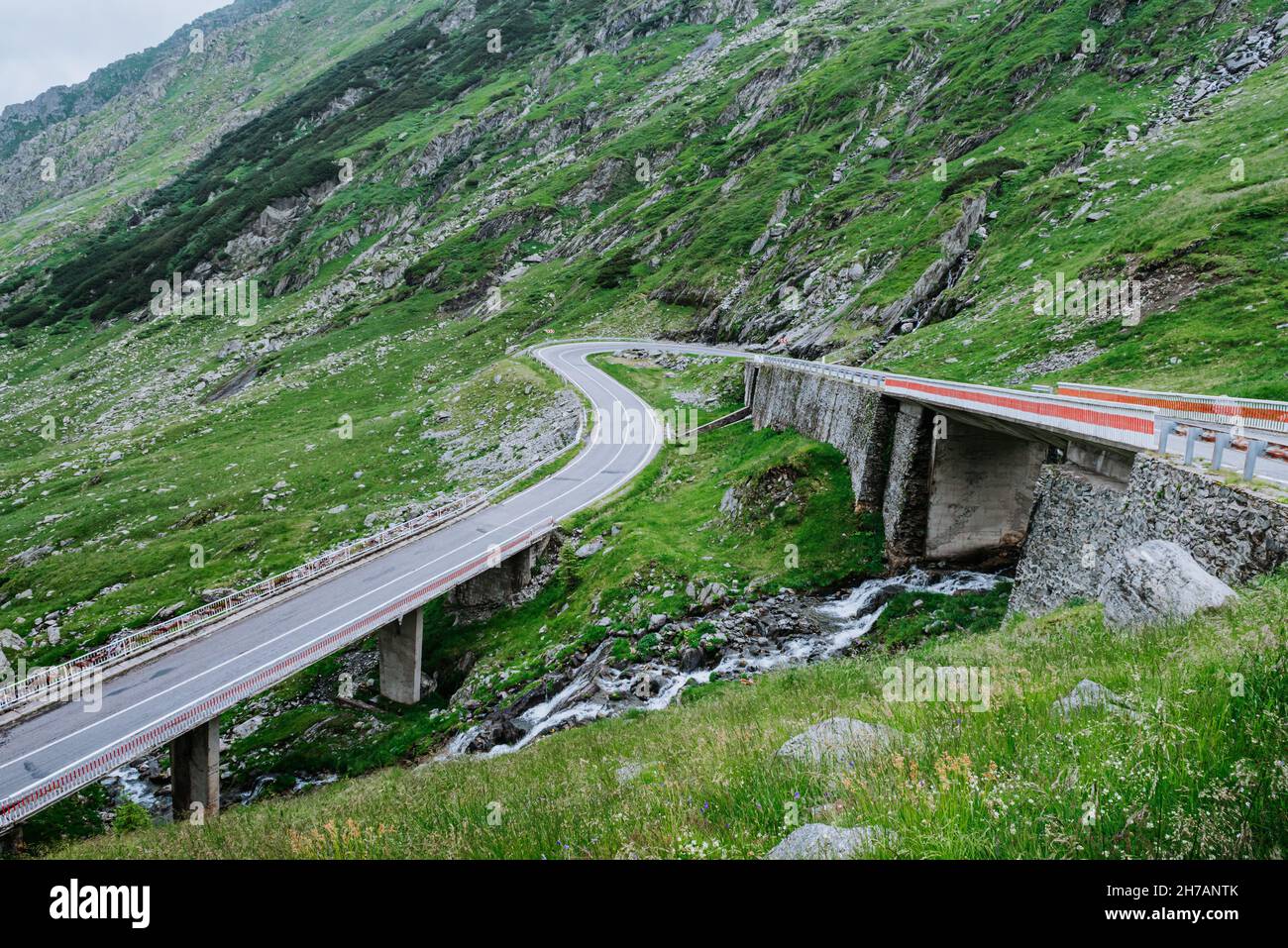 Transfagaras Highway, beautiful landscape of Romania Stock Photo - Alamy