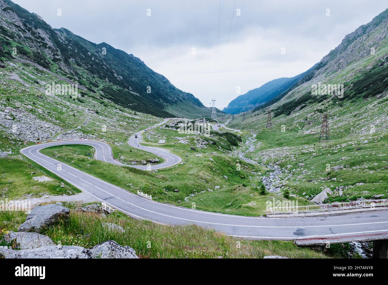 Transfagaras highway hi-res stock photography and images - Alamy