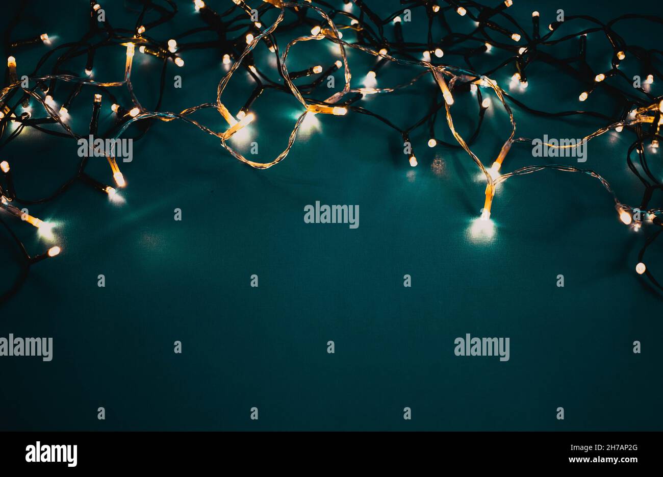 colorful christmas lights holiday background Stock Photo - Alamy