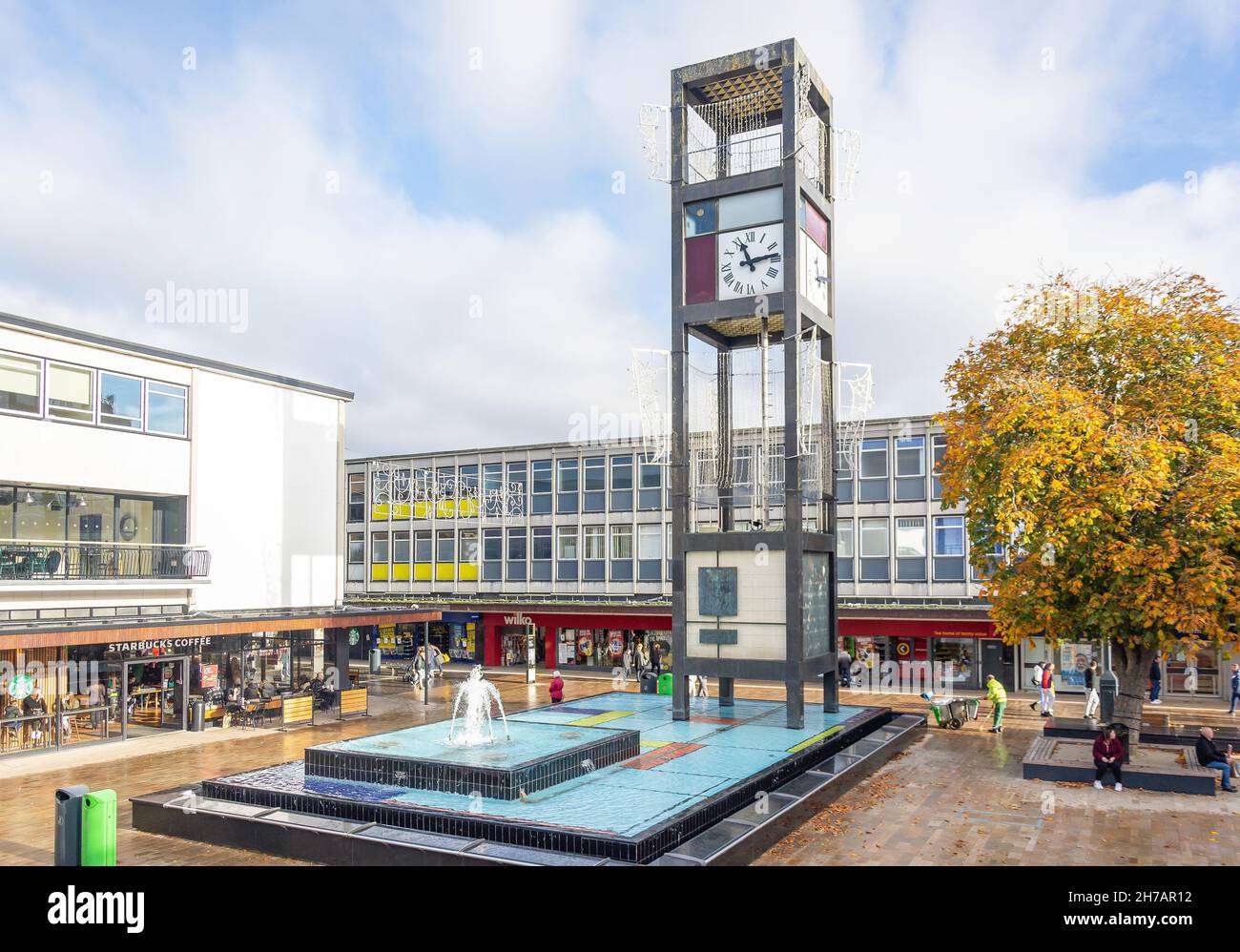Stevenage clock tower hi-res stock photography and images - Alamy