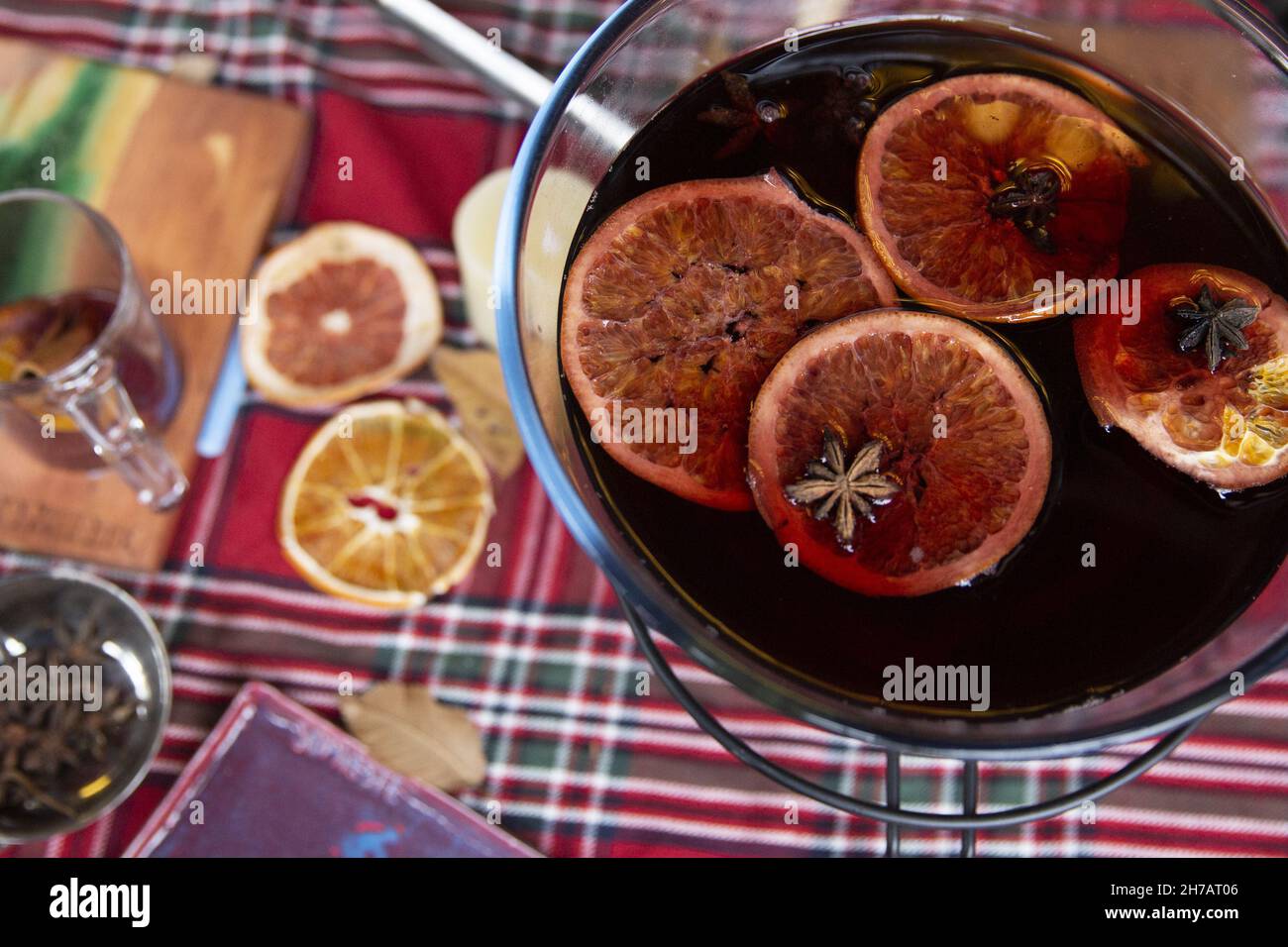 A cup of healthy citrus tea Stock Photo - Alamy